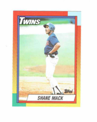 Shane Mack Twins OF #64T Topps 1990 Baseball Card | eBay