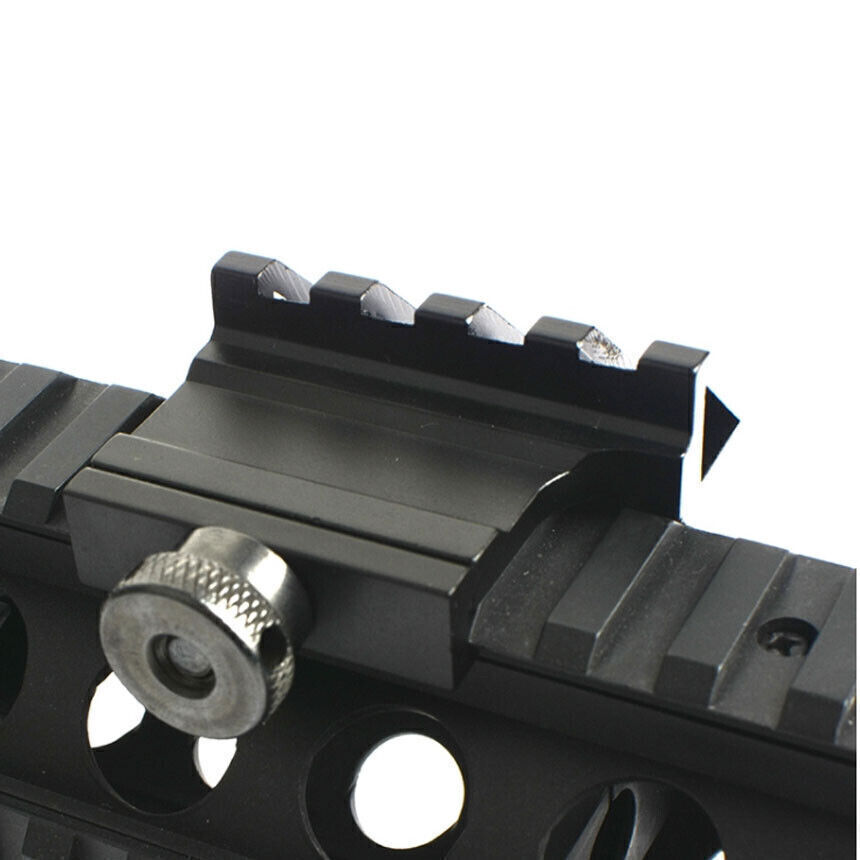45 Degree Offset Angle Rail Mount Base 20mm Picatinny Laser Sight Rifle ...