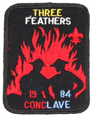 1984 Three Feathers Conclave Patch Nez Pearce 299 Peta 300 Amangi Mos ...