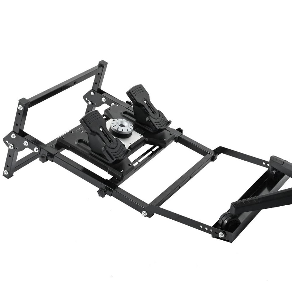 Hottoby Flight Sim Stand with Seat Fit Thrustmaster A10C Hotas Warthog ...