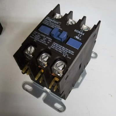 Dayton 6GNX4 3 Pole Definite Purpose Contactor 40A 120 VAC | eBay