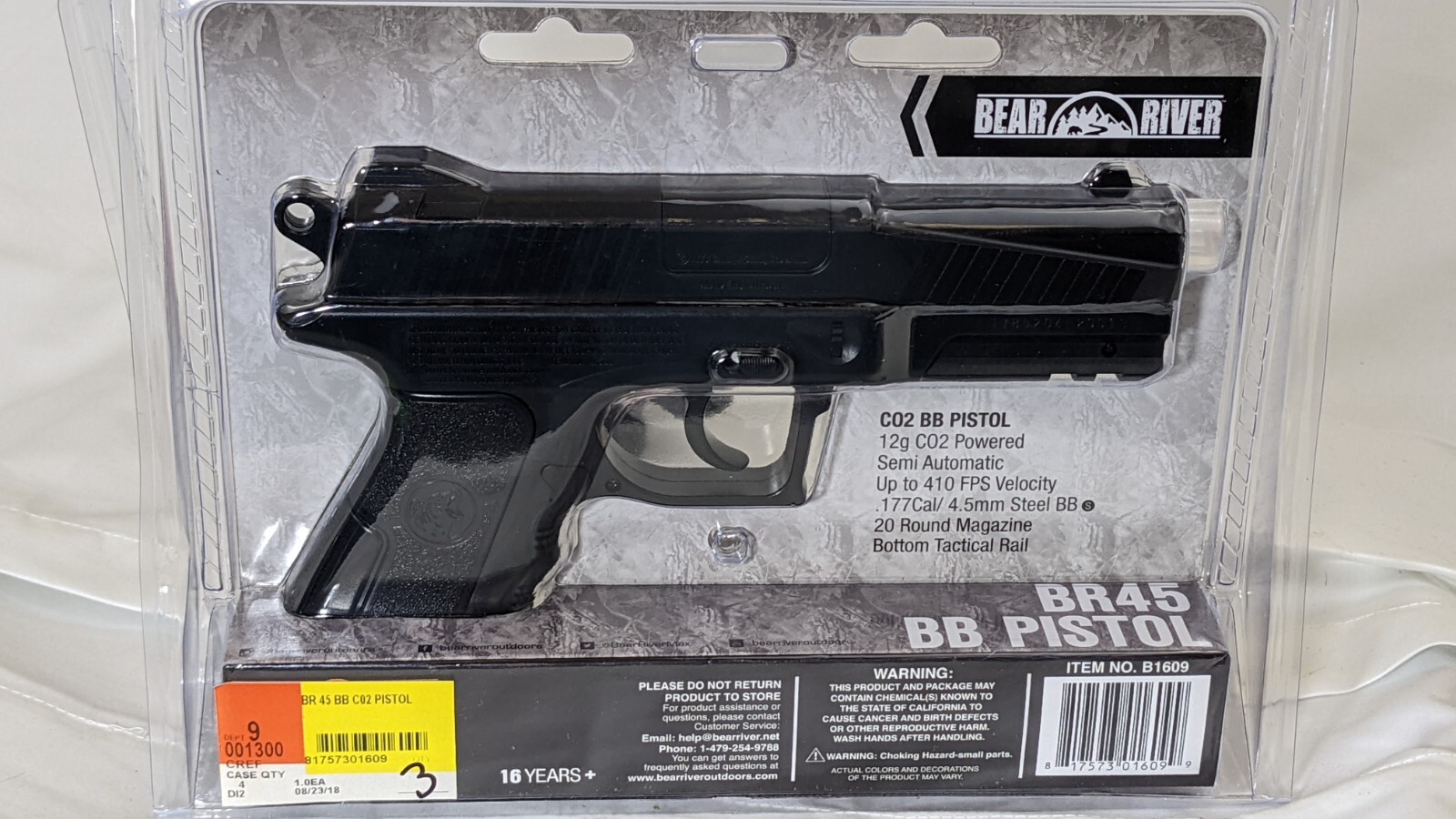 Bear River Br45 BB Pistol Co2 Powered for sale online | eBay