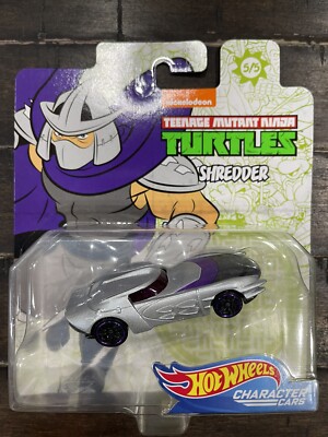 Hot Wheel Character Cars Teenage Mutant Ninja Turtles Shredder TMNT ...