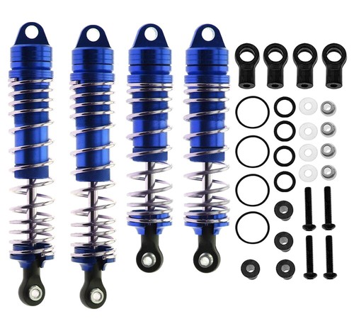 Alloy Machined Shock Set (4) for Traxxas Slash, Stampede & Rustler (4X4 ...