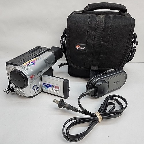 Samsung SCL810 Camcorder Hi8 Video Camera w/ Bag - Hi 8 Video 8 ...