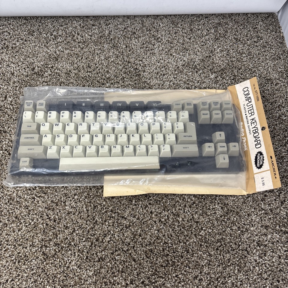 Coleco Adam Computer Keyboard Mechanism Radio Shack NEW SEALED | eBay