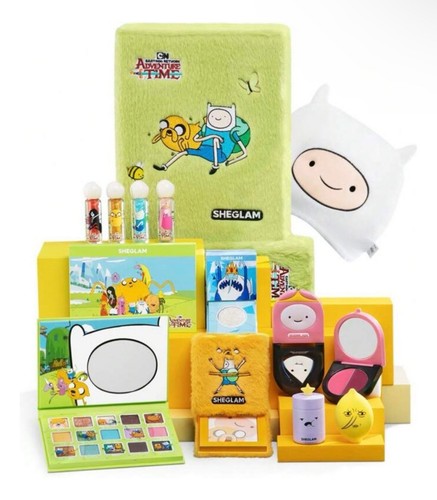 ADVENTURE TIME X CARTOON NETWORK Sheglam 11 pcs MAKEUP COLLECTION SET ...