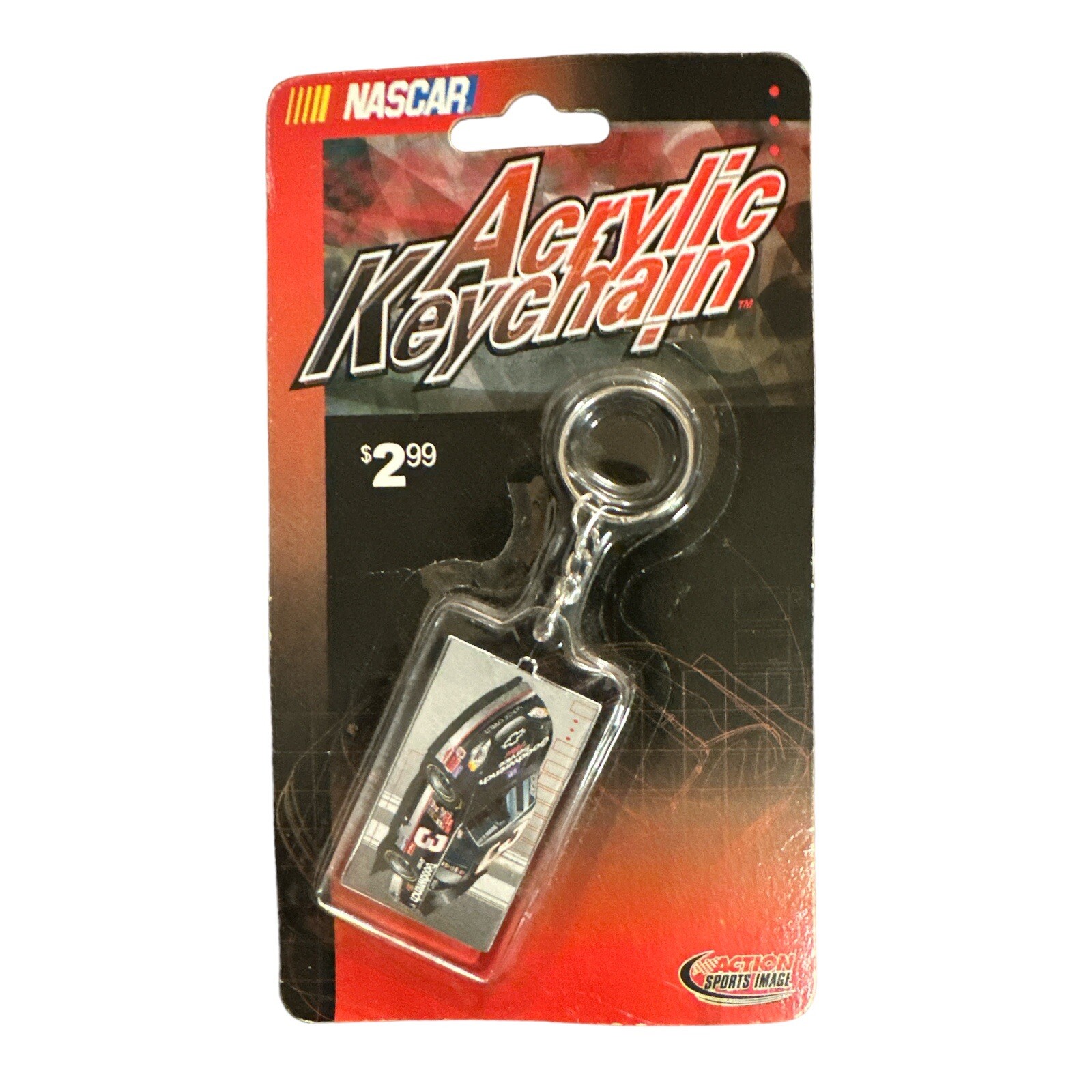 Nascar Action Sports Image Dale Earnhardt Acrylic Keychain #3 | eBay
