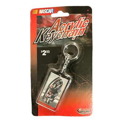 Nascar Action Sports Image Dale Earnhardt Acrylic Keychain #3 | eBay
