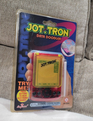 Vintage 2000 NOS Imperial Toy Jot Tron Data Doodler Play Slate Handheld ...