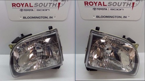 2001-2004 Toyota Tacoma Left & Right Front Headlight Assemblies ...