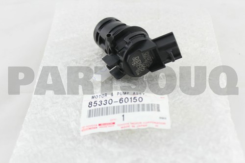 8533060150 Genuine Toyota MOTOR AND PUMP ASSY, WINDSHIELD WASHER 85330 ...