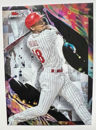 2024 Topps Finest Johan Rojas #190 Phillies Mint! | eBay