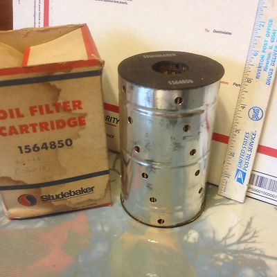Studebaker oil filter. PN 1564850, for V8, 1965/66. Item: 9357 | eBay