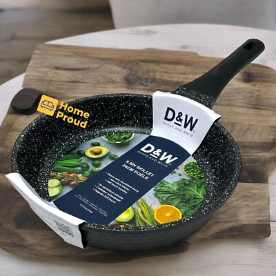 D&W Frying Pan Nonstick Skillet 9.5 inch Restaurant Quality Cookware ...