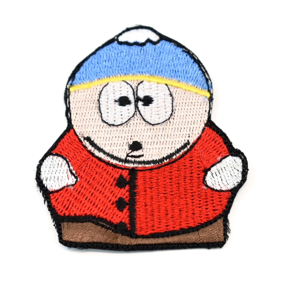 South Park Cartman Patch Embroidered Iron On Cartoon Applique Badge | eBay