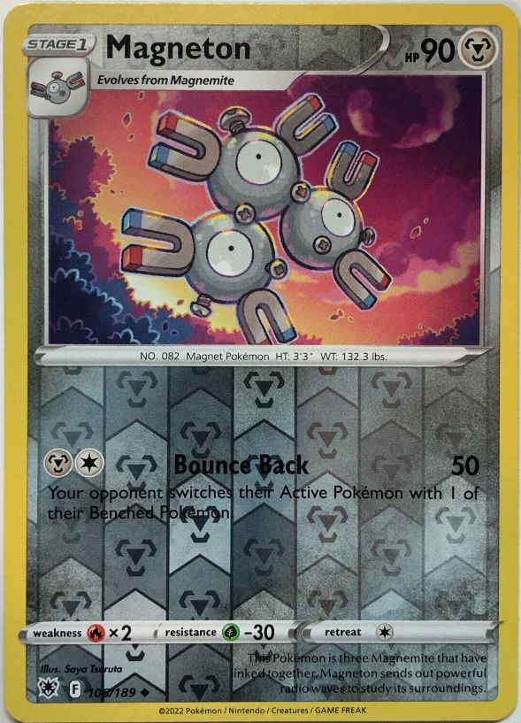 Pokemon Magneton Card Magneton Ultra Prism Pokemon Big Orbit