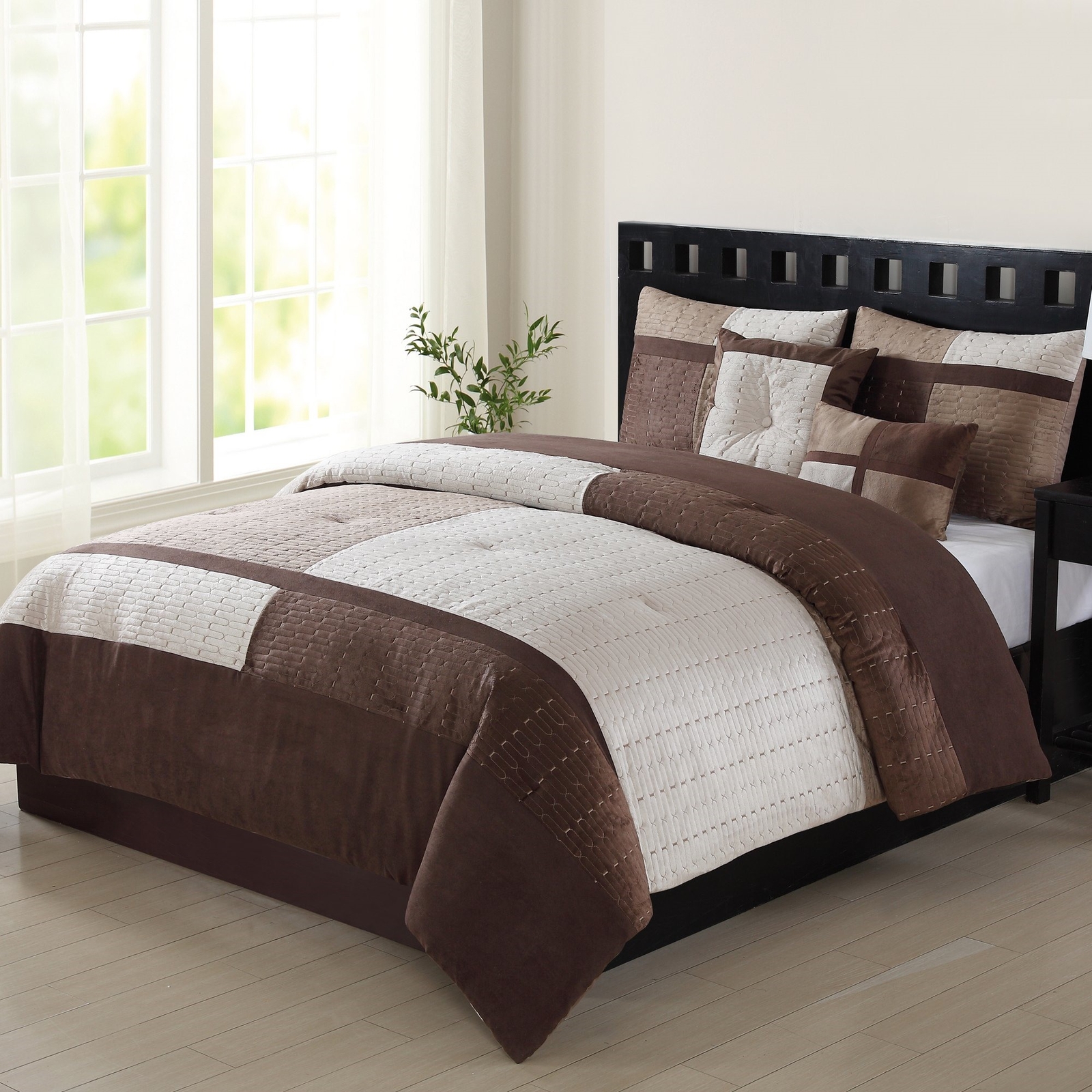 Nordland Cold Weather Bedding Collection ~ Chocolate ~ Twin 66" x 96 ...