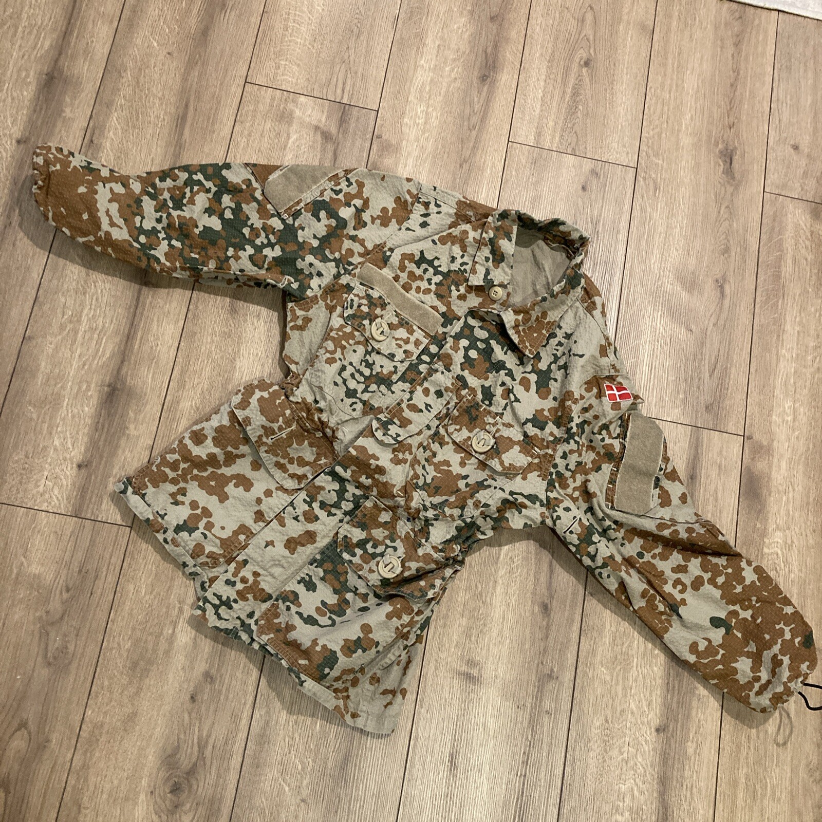 Danish M84 Desert Camo Trousers Top Shirt Set Arid Pattern Flektarn ...