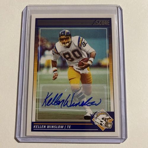 2024 Panini Score Kellen Winslow Auto #171 San Diego Chargers Autograph ...