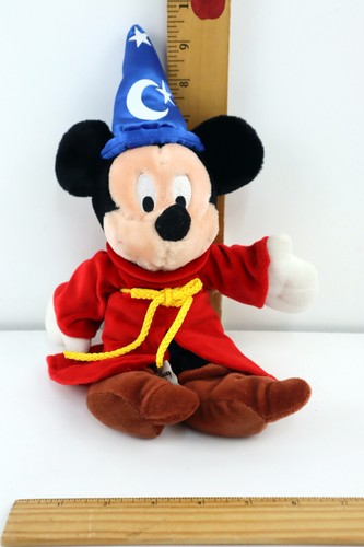 Mickey Mouse Fantasia Wizard Plush 12" Walt Disney World | eBay