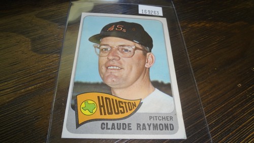 1965 TOPPS # 48 CLAUDE RAYMOND BASEBALL CARD | eBay