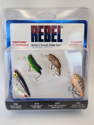 Rebel Fishing Lures Set | eBay