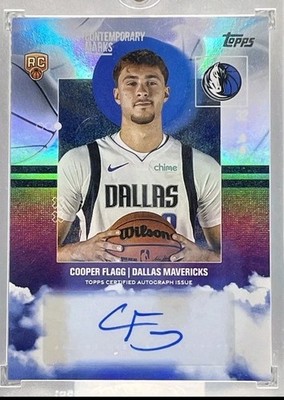 2025-26 Topps Cooper Flagg Contemporary Marks RC Rookie Auto #CM-CF | eBay