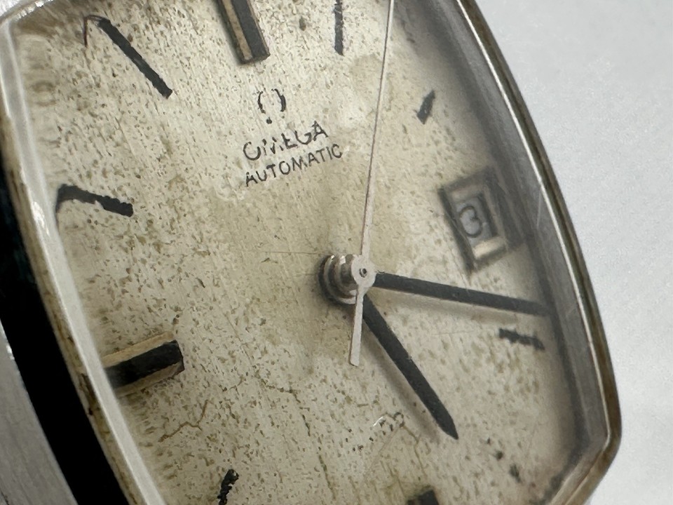 Vintage Omega Square Automatic Men's Watch - 162.010 cal 565 - Running ...