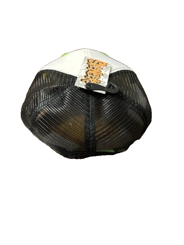 NWT DEADMAU5 Deadmouse 3-D raised LOGO neon grn TRUCKER SNAPBACK HAT ...