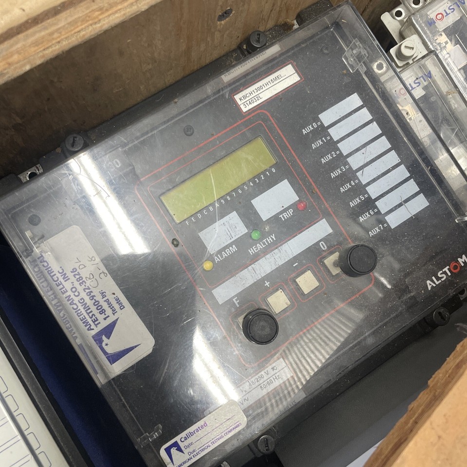 GEC ALSTOM KBCH13001H15MEL Transformer Differential Protection Relay ...