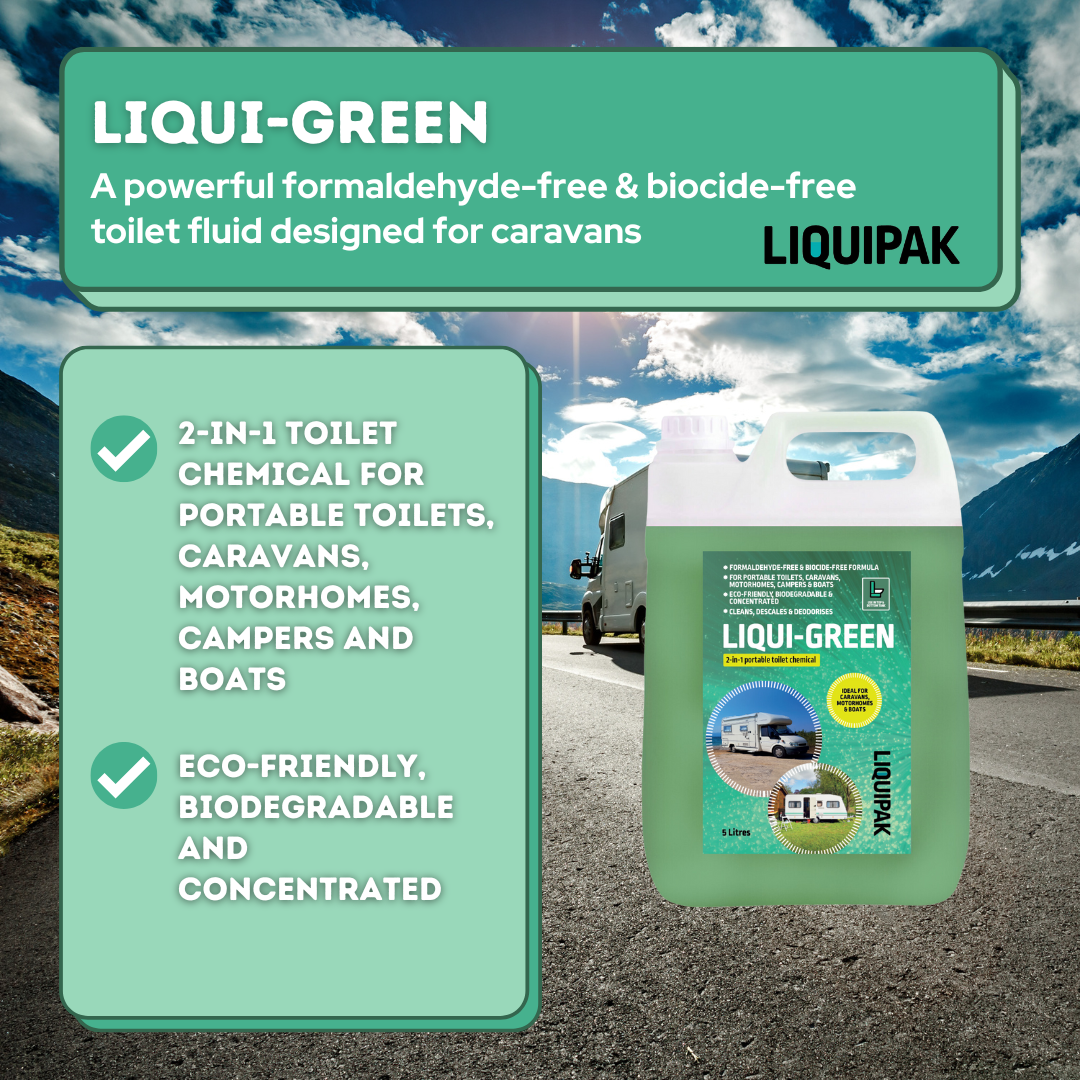 Liquipak Caravan Toilet Chemical Top Bottom Cleaner, Fluid & Rinse ...
