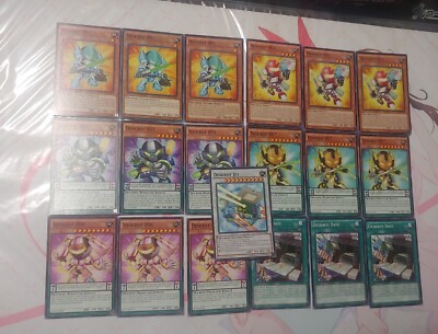 Yugioh Deskbot Deck 001 - Jet - Base - 004 - 007 - 008 | eBay