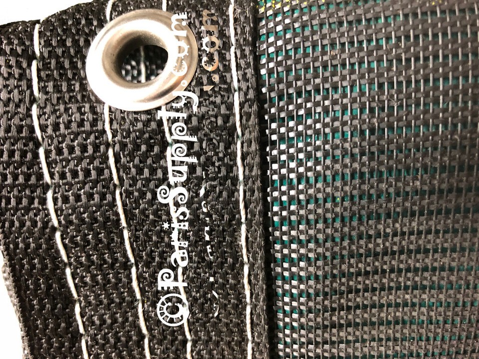 Aluminum Hand Crank Tarp Kit with Black Mesh Tevlar Dump Truck Trailer ...