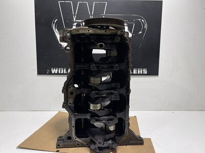 4 Cylinder 2.5 Engine Block 84-02 Wrangler TJ Cherokee AMC CJ Roller ...