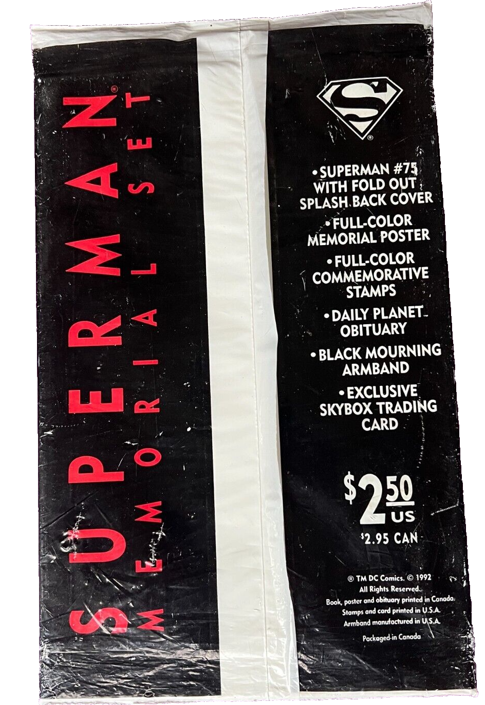 1992 Superman Memorial Comic Set Mint condition, DC NIB | eBay