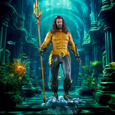 1/6 Aquaman Backdrop 15"x15" - Ideal for 1/6 Aquaman MMS Figure Jason ...