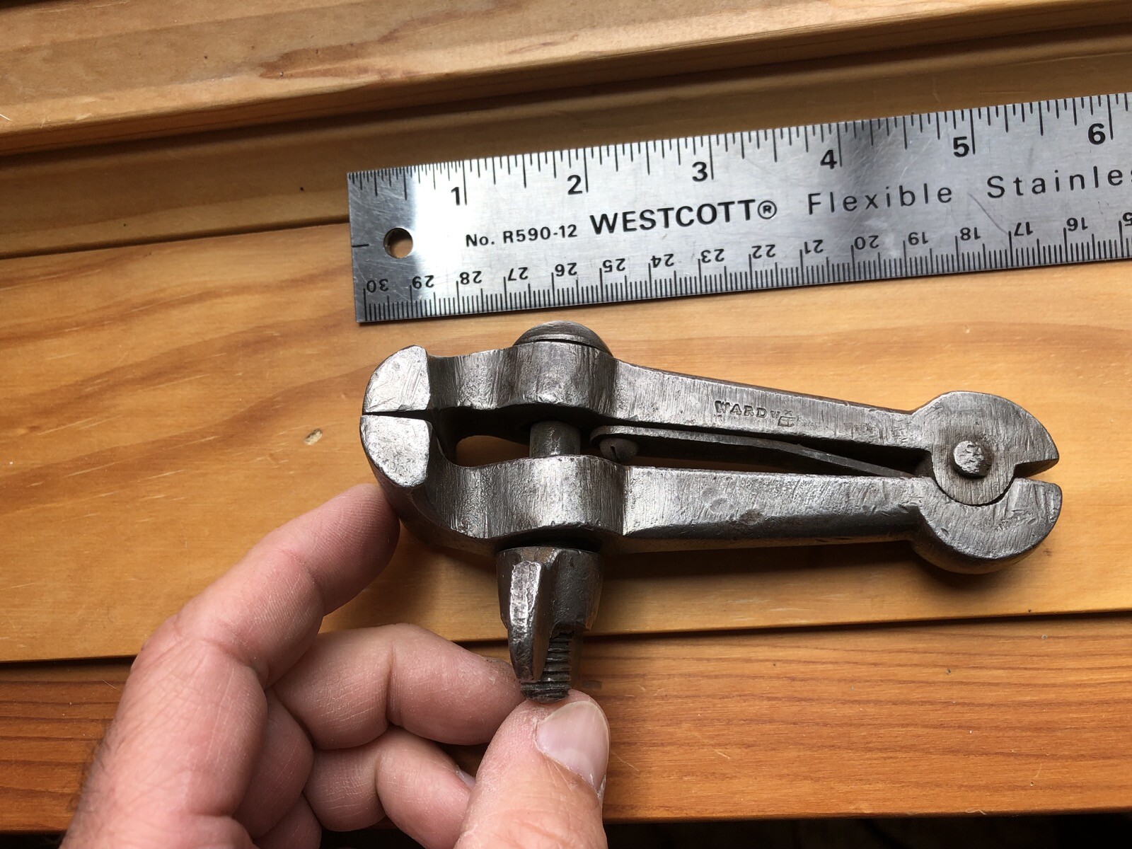 Vintage Ward Hand Vise Gunsmith Jeweler Machinist Blacksmith Watch ...