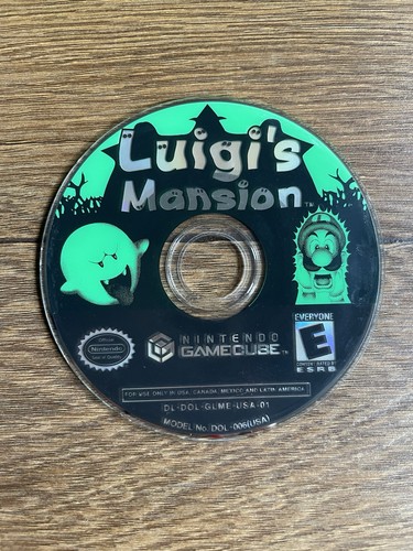 *NOT WORKING* Luigi's Mansion (Nintendo GameCube, 2003) DISC ONLY Fast ...