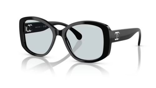 Chanel 3476-S 501/SA 53 Black Sunglasses CH3476S | eBay