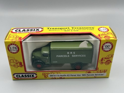 Classix EM76116 Austin K2 BRS Parcels Service 1:76 Scale OO Gauge Boxed ...