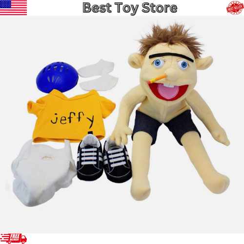 Jeffy Puppet Cheap Sml Jeffy Hand Puppet Plush Toy 24" Stuffed Doll ...