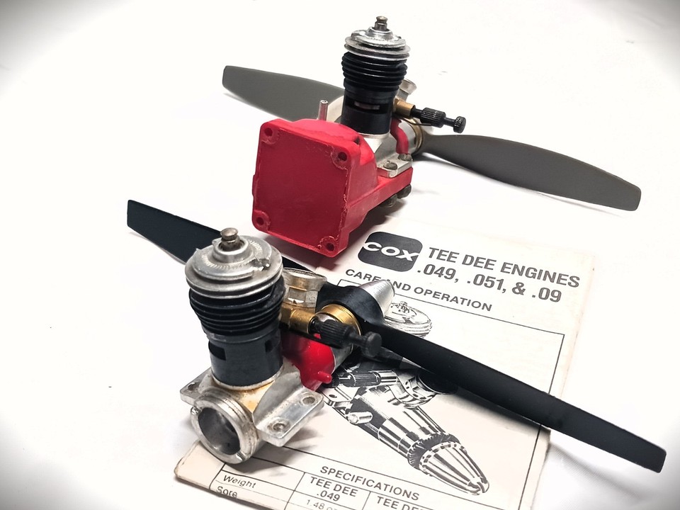 COX TD .051 LOT OF 2 MODEL ENGINES .051 , USE OR REFURBIS OR PARTS | eBay