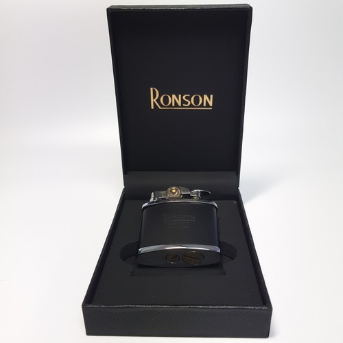 Ronson Standard oil lighter BLACK, incredible design U.S. model 1943 ...