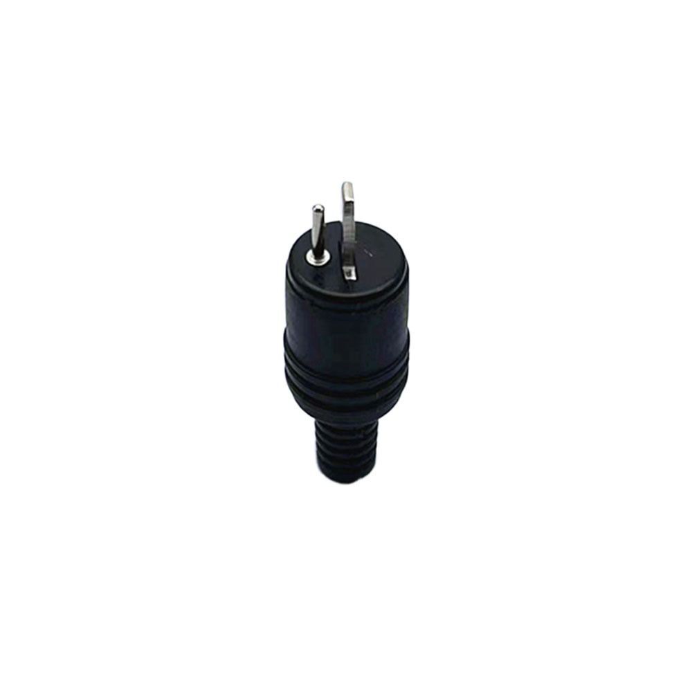 Docking Plug 2 Pin Black DIN Plug Power Audio Lamp Signal Plug Adapters ...