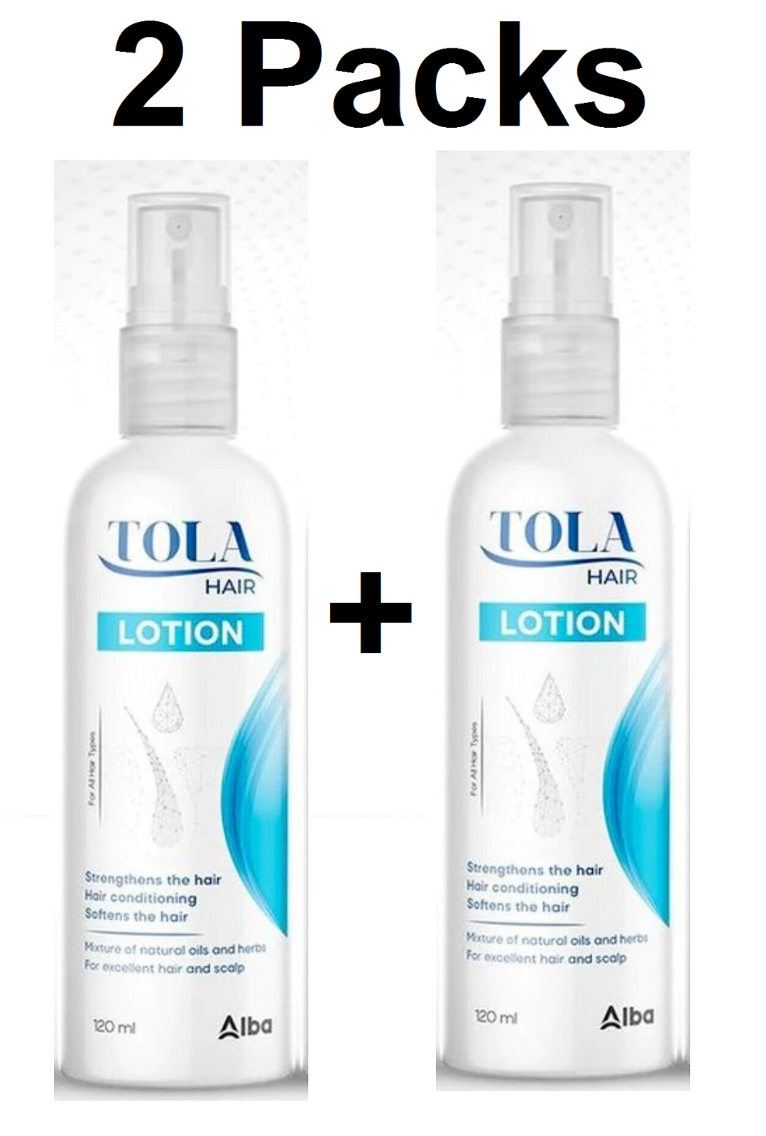 Tola hair lotion mixture of natural oils and herbs for Excellent hair(2 ...