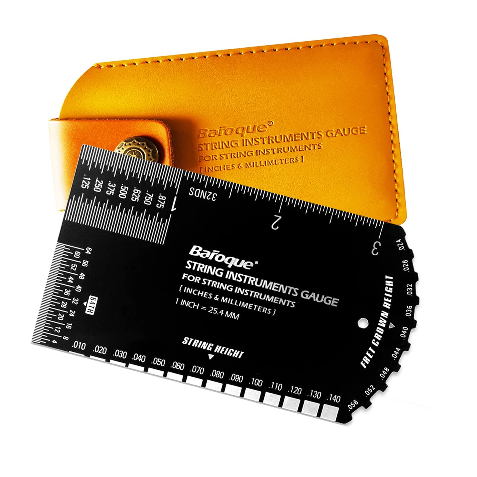 String Action Gauge Precision Guitar Ruler Multifunctional Guitar Setup ...