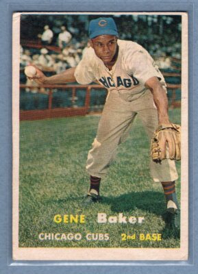 1957 Topps #176 Gene Baker (a) VG-EX GO260 | eBay