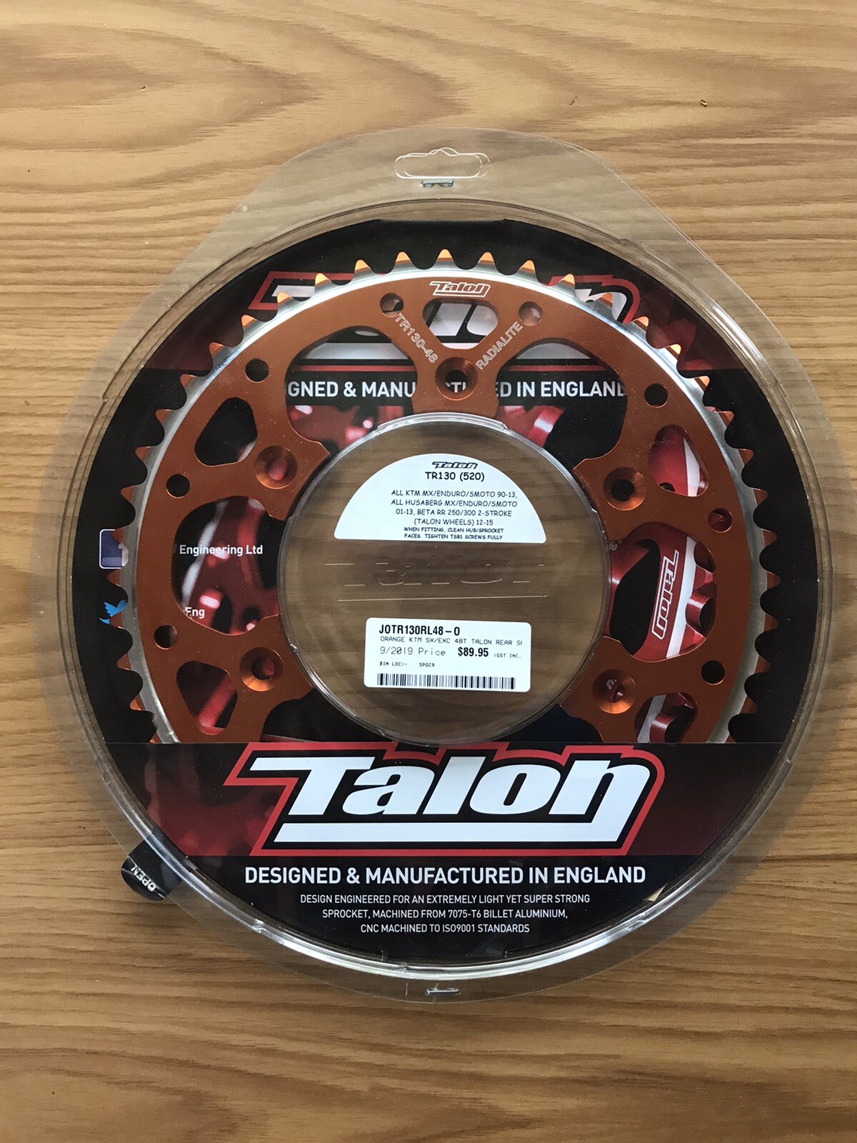 BRAND NEW TALON REAR SPROCKET KTM , HUSEABERG AND BETA 48T | eBay