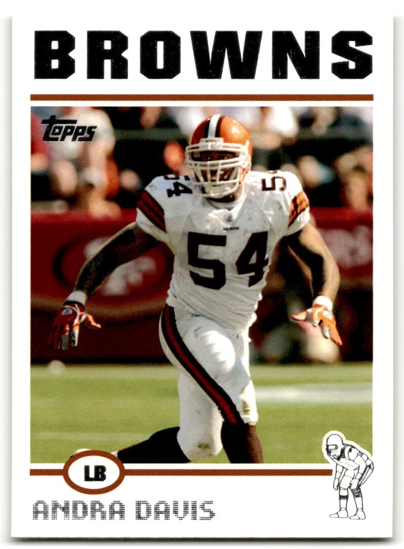 2004 Topps Andra Davis #214 Cleveland Browns | eBay